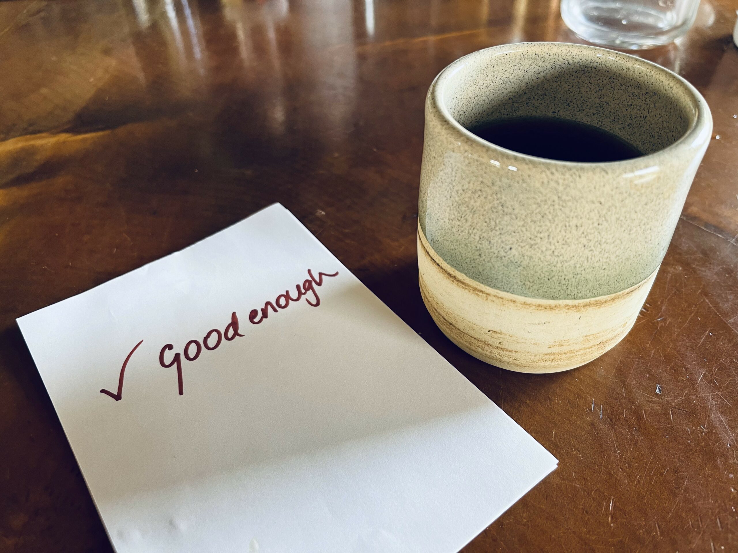 Done is Better than Perfect - Start With You